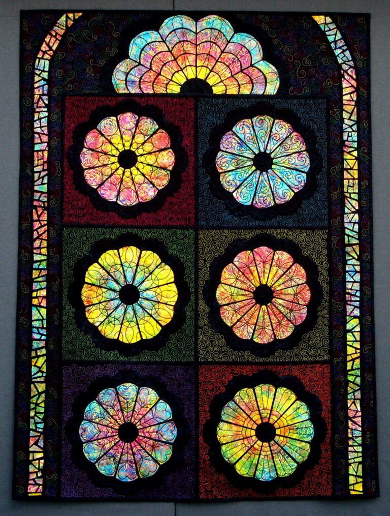 Dresden Plates With Windows?